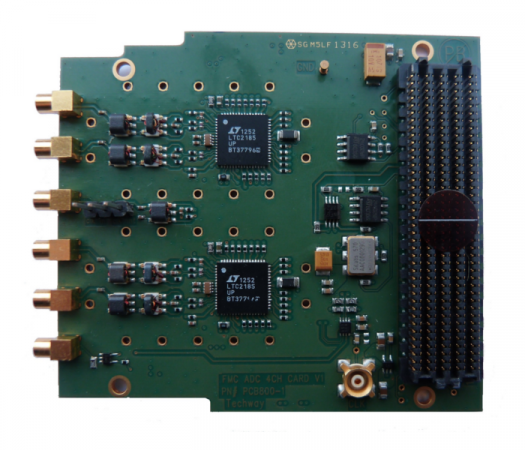 ADC FMC FPGA Mezzanine Card - TECHWAY