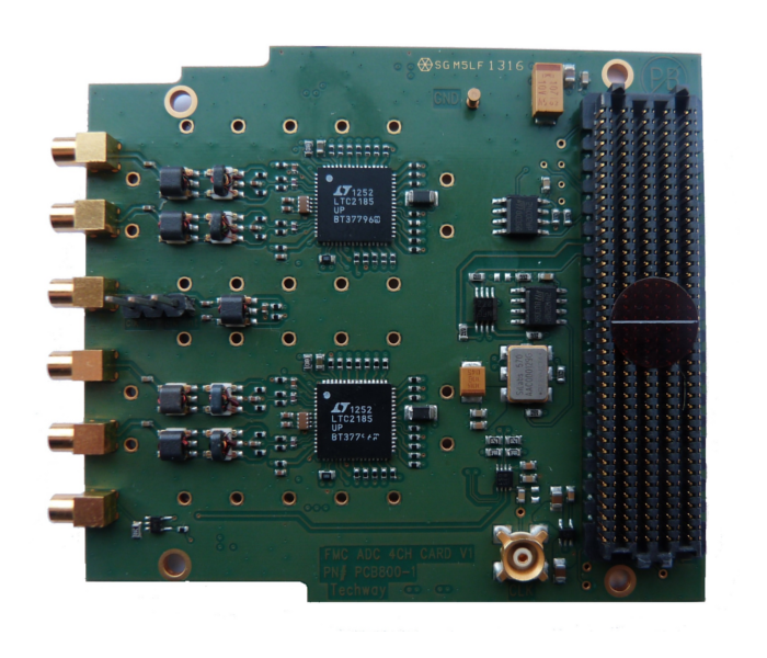 ADC FMC FPGA Mezzanine Card - TECHWAY