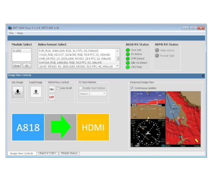 ARINC 818 configurable stand alone converter - TECHWAY