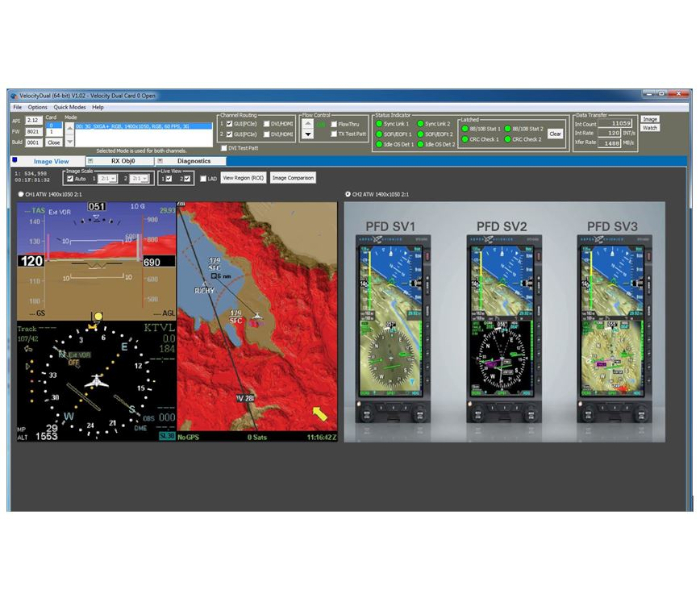 ARINC 818 frame grabber 2 receiver channels - TECHWAY