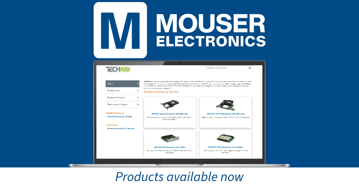 TECHWAY available on MOUSER.COM - TECHWAY